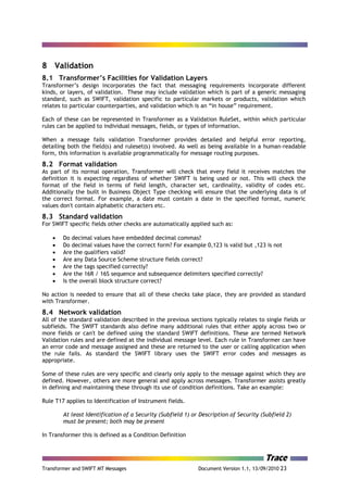 Transformer and Swift MT Messages | PDF