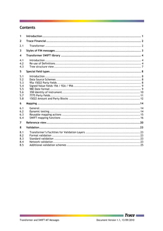 Transformer and Swift MT Messages | PDF