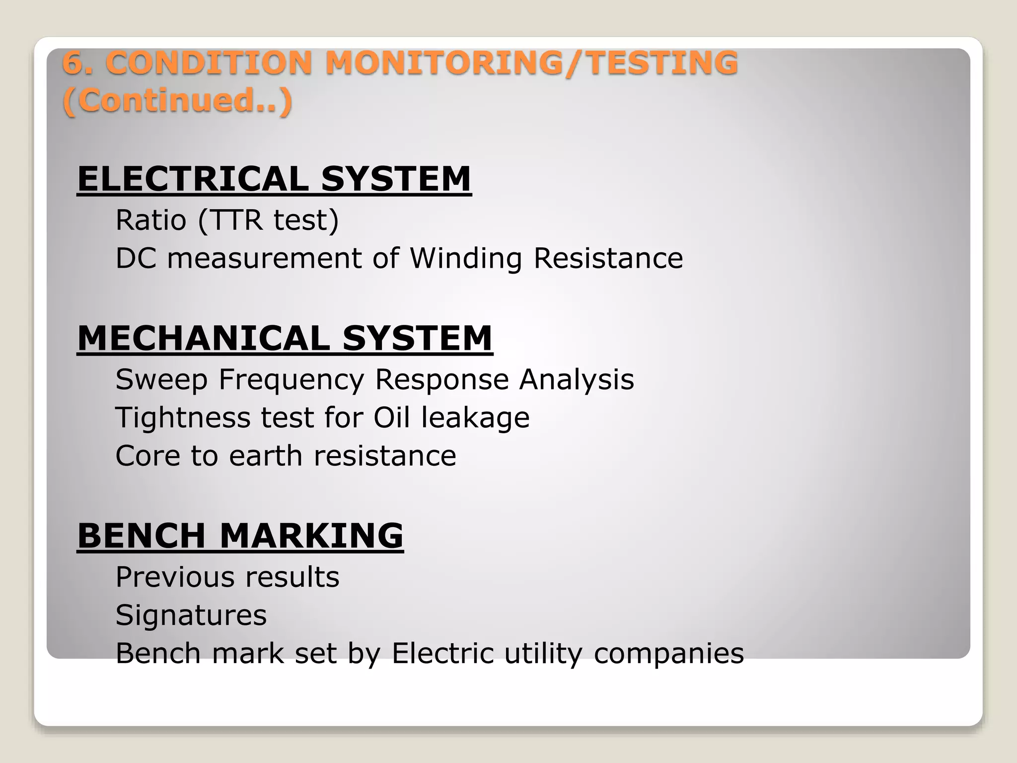 Transformer asset management | PPTX