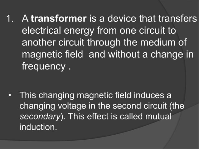 Transformer by pankaj chaudhary | PPT | Free Download