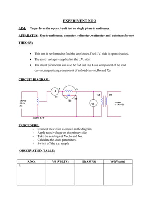 Transformer Course Lab.pdf | Physics | Science