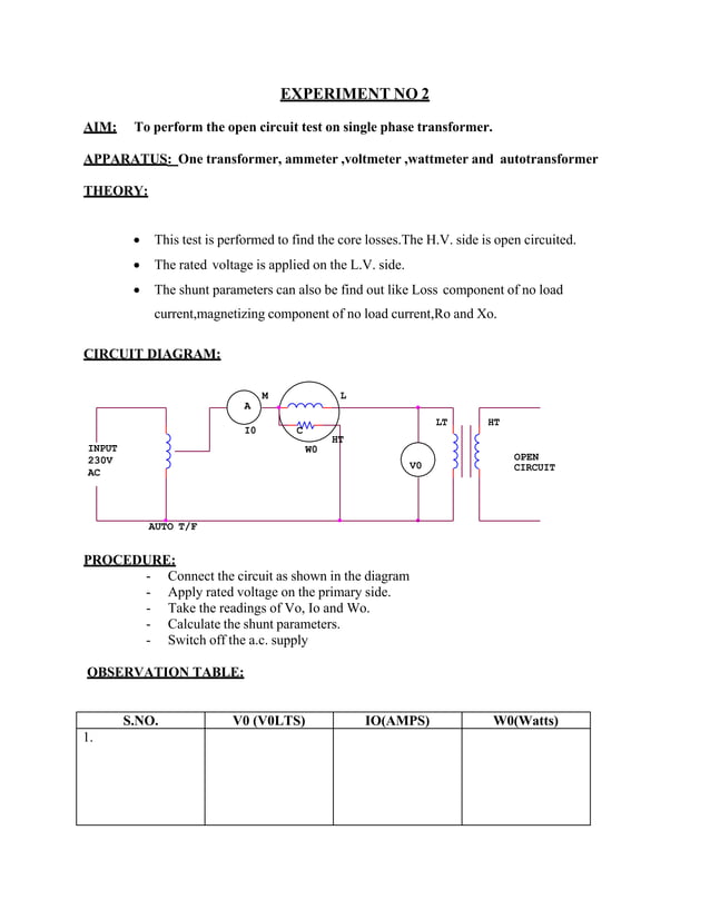 Transformer Course Lab.pdf | Physics | Science