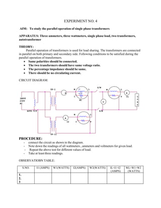 Transformer Course Lab.pdf | Physics | Science
