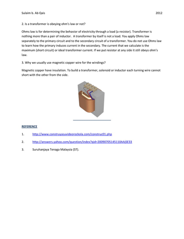 Transformer design | PDF