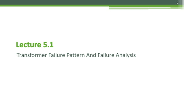 Transformer Diagnostics Technique | PPTX