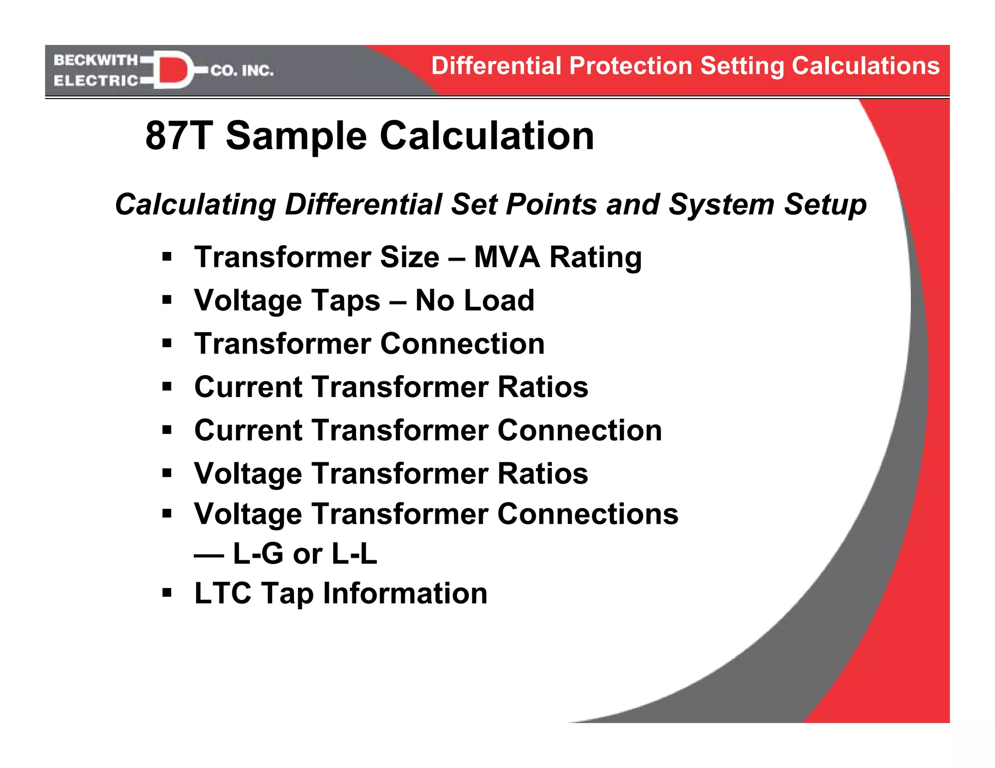 Transformer Differential Protection Pdf Radio Control Hobbies