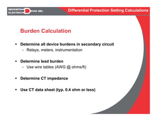 Transformer differential protection | PDF