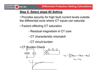 Transformer differential protection | PDF