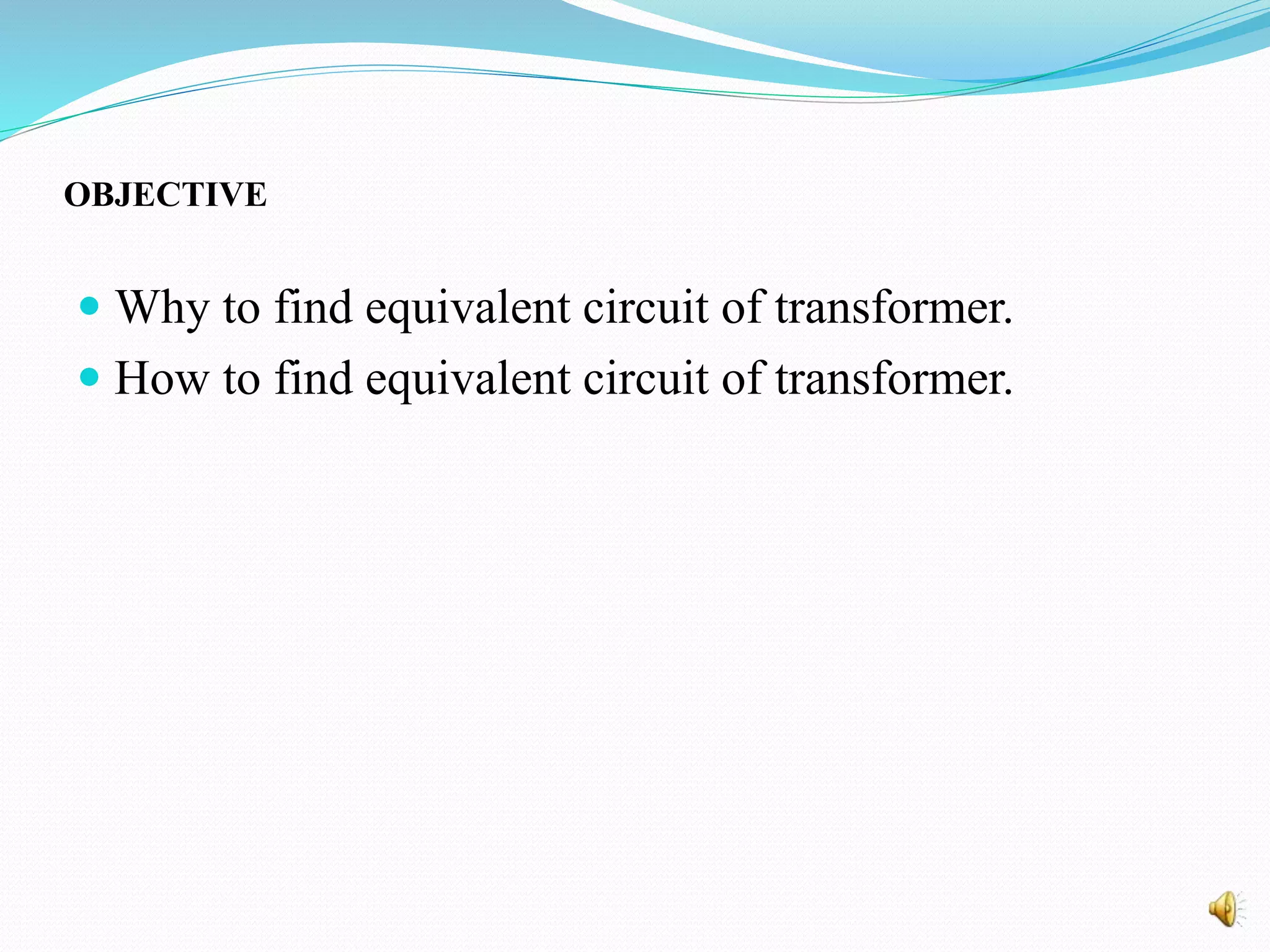 Transformer Equivalent Ckt Pptx Computer Networking Computing