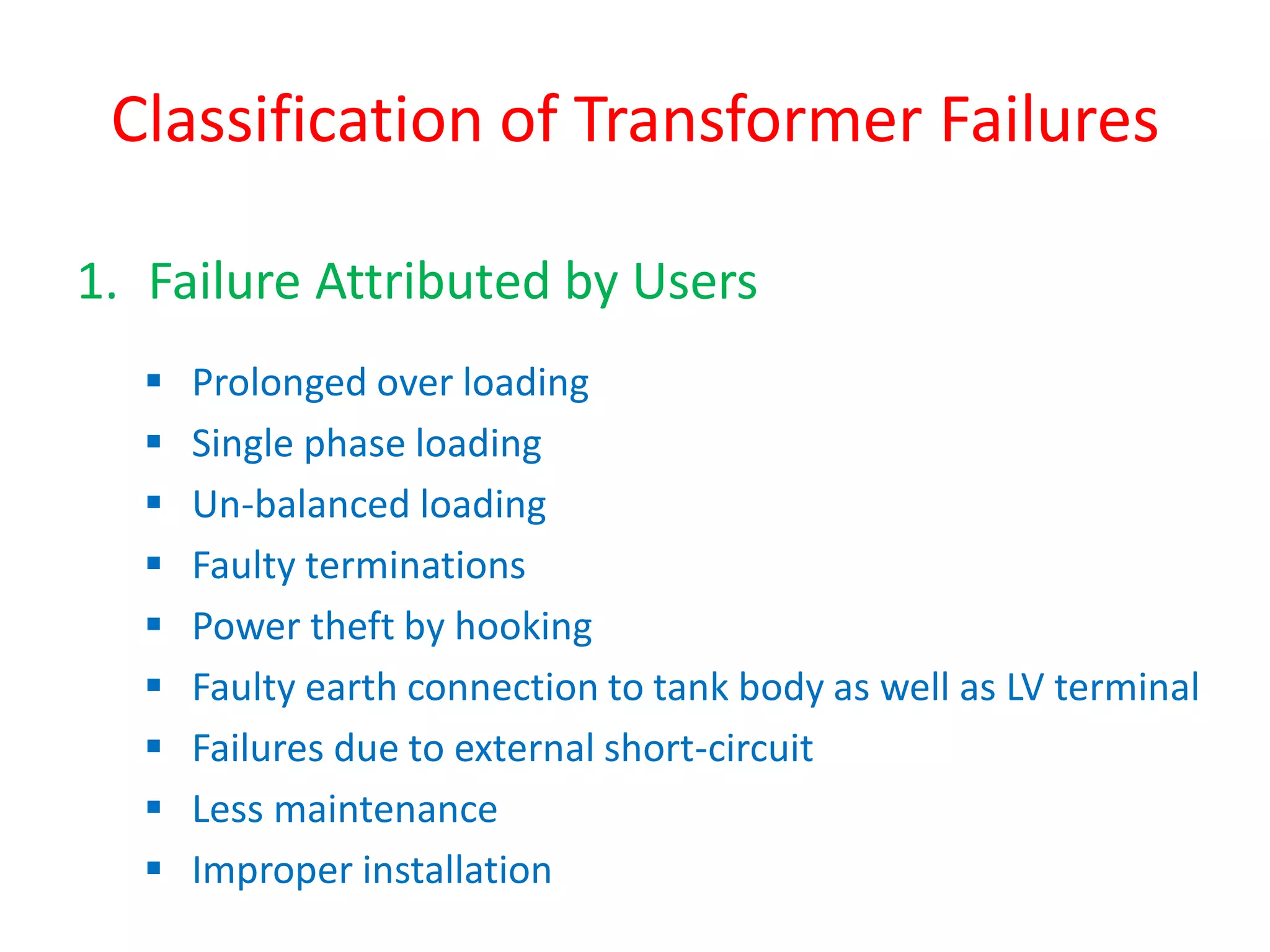 Transformer Failures and Case Studies | PDF