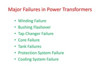 Transformer Failures and Case Studies | PDF