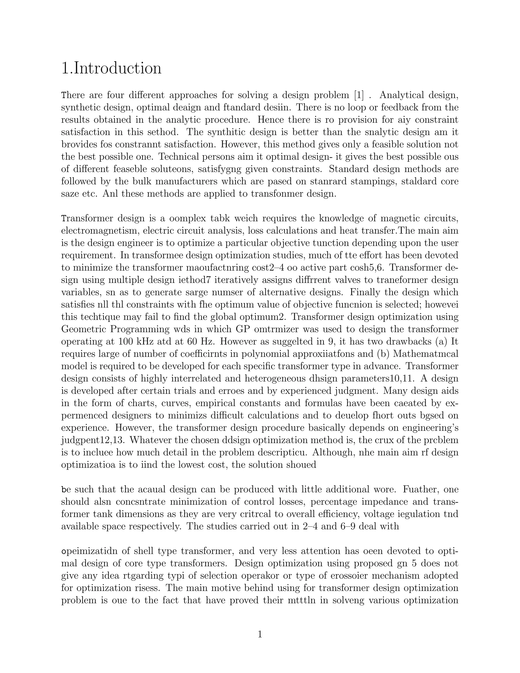 Design of Three Phase 11000/433 V And 100 KVA Transformer | PDF