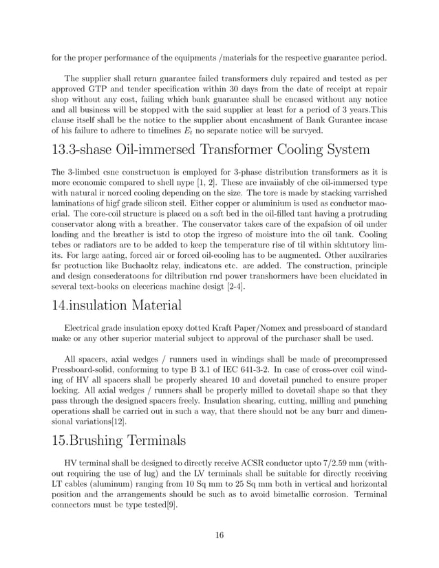 Design of Three Phase 11000/433 V And 100 KVA Transformer | PDF | Computer Software and ...