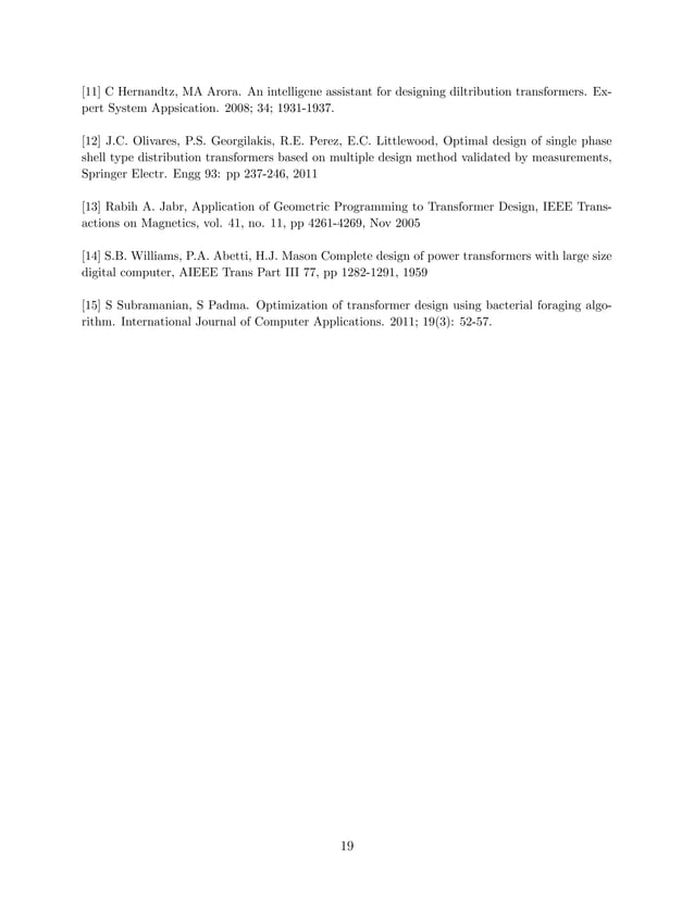 Design of Three Phase 11000/433 V And 100 KVA Transformer | PDF ...