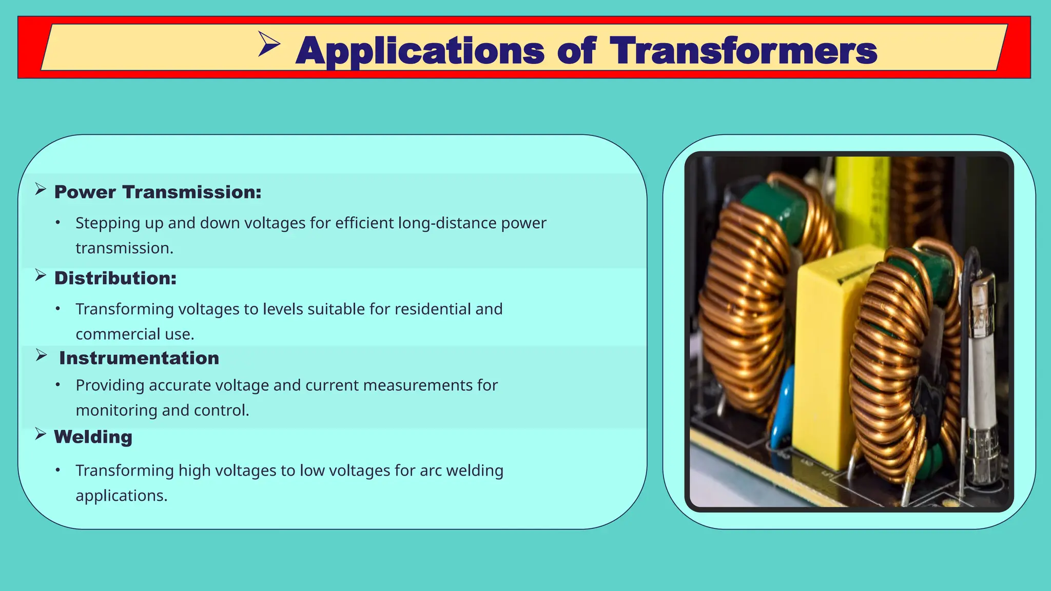 transformer in Basic electrical electronic | PPT