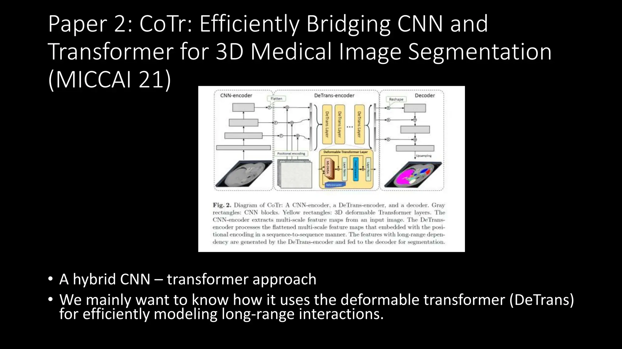 Transformer in Medical Imaging A brief review | PPT