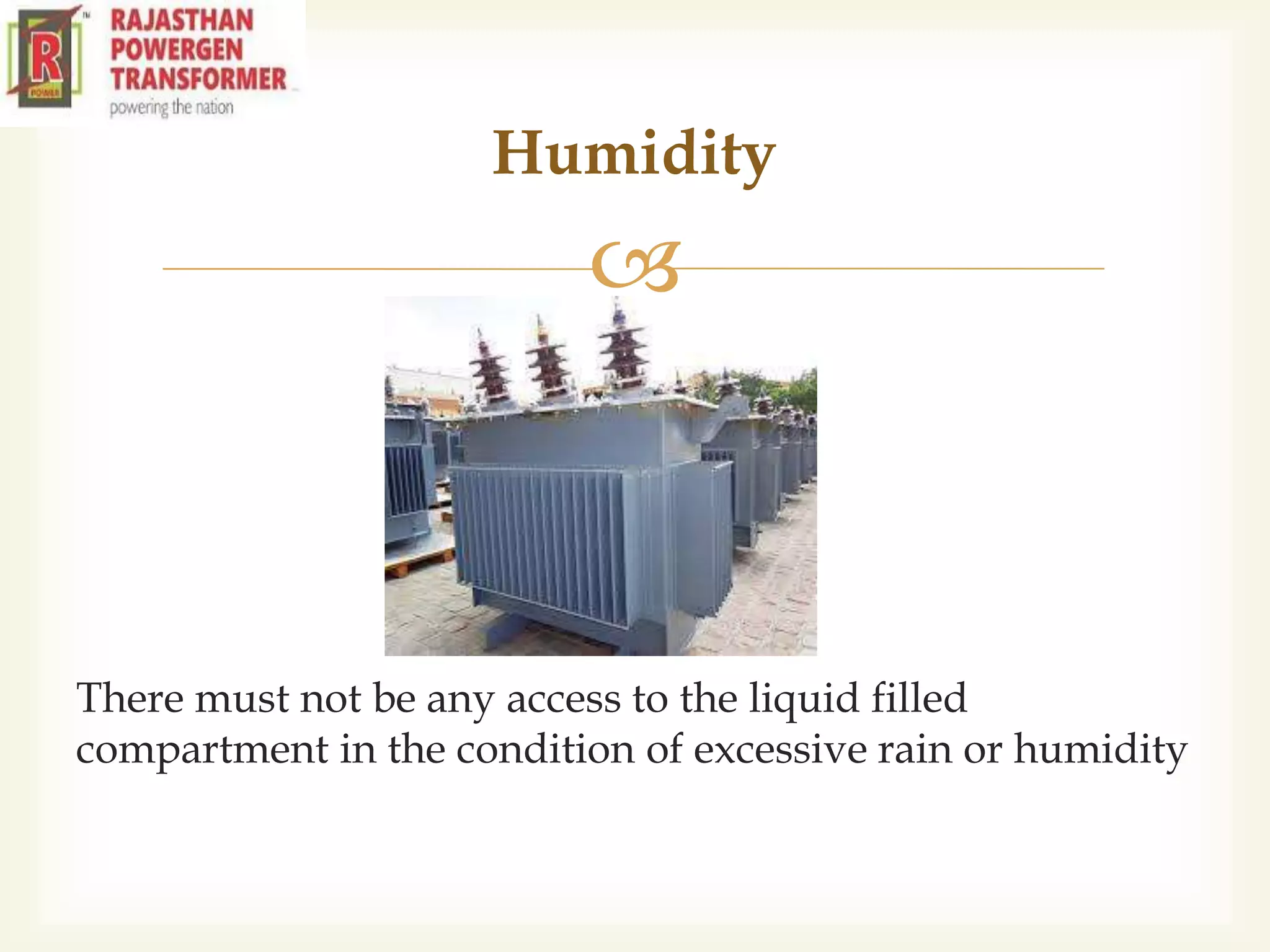 Transformer installation Practices | PPT