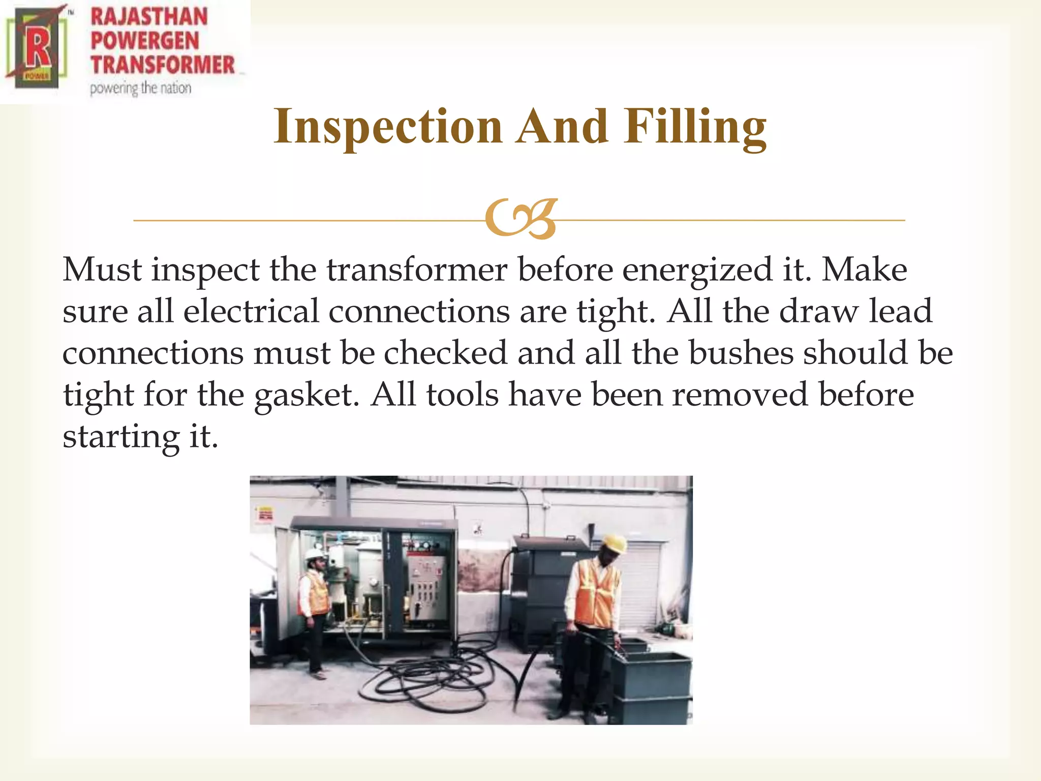 Transformer installation Practices | PPT