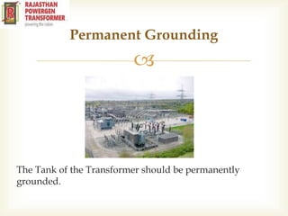 Transformer installation Practices | PPT