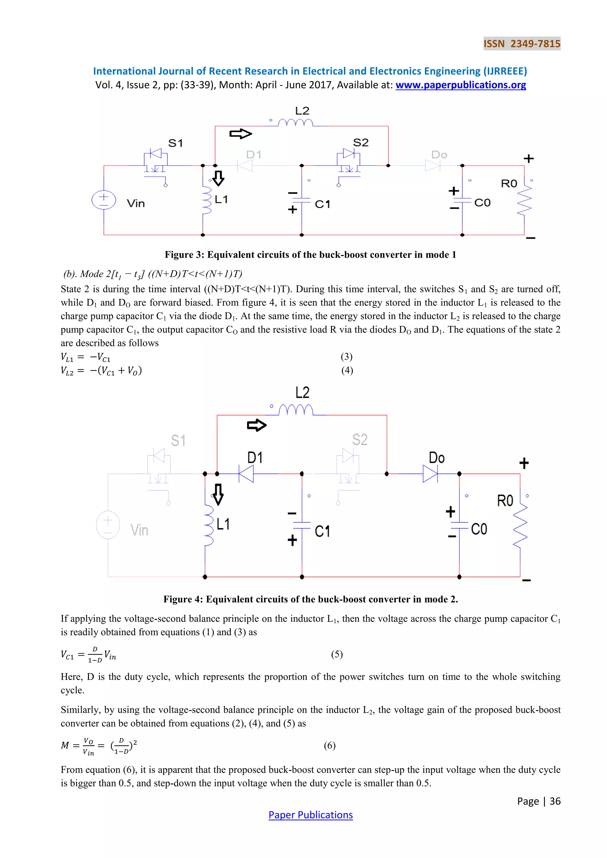 Transformerless Buck-Boost Converter With Positive Output Voltage and ...