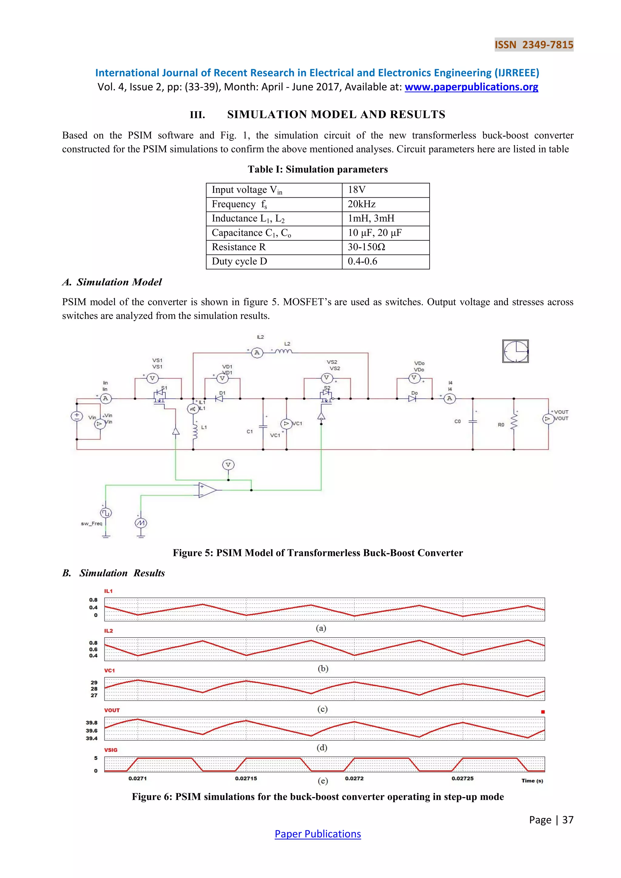 Transformerless Buck-Boost Converter With Positive Output Voltage and ...
