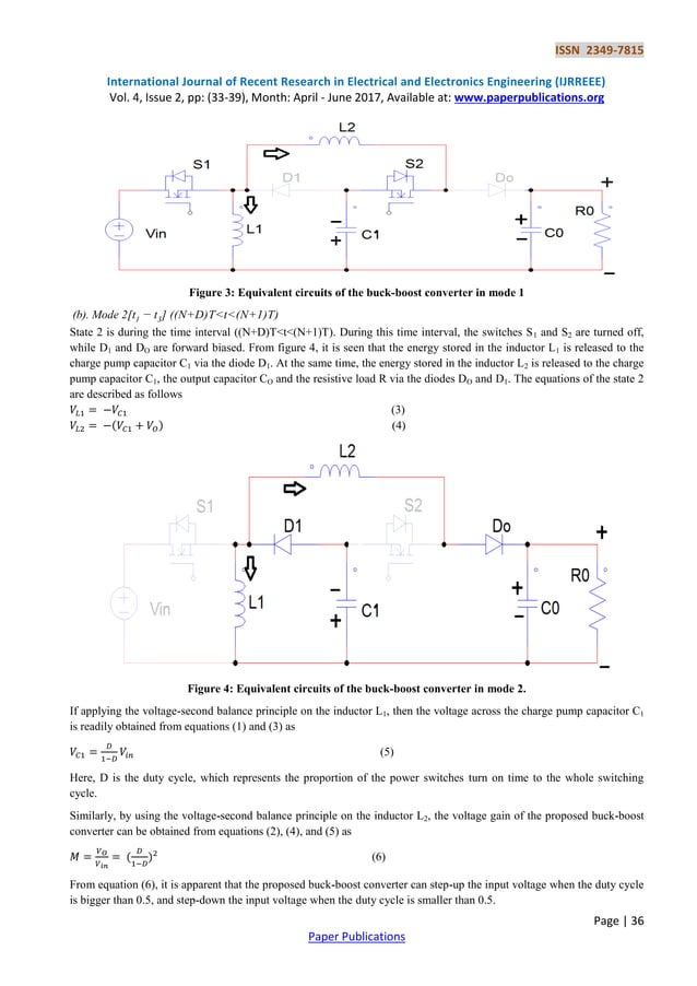 Transformerless Buck-Boost Converter With Positive Output Voltage and Nominal Duty Ratio | PDF