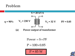 Transformer losses & efficiency.ppsx