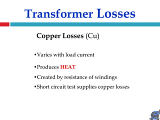 Transformer losses & efficiency.ppsx