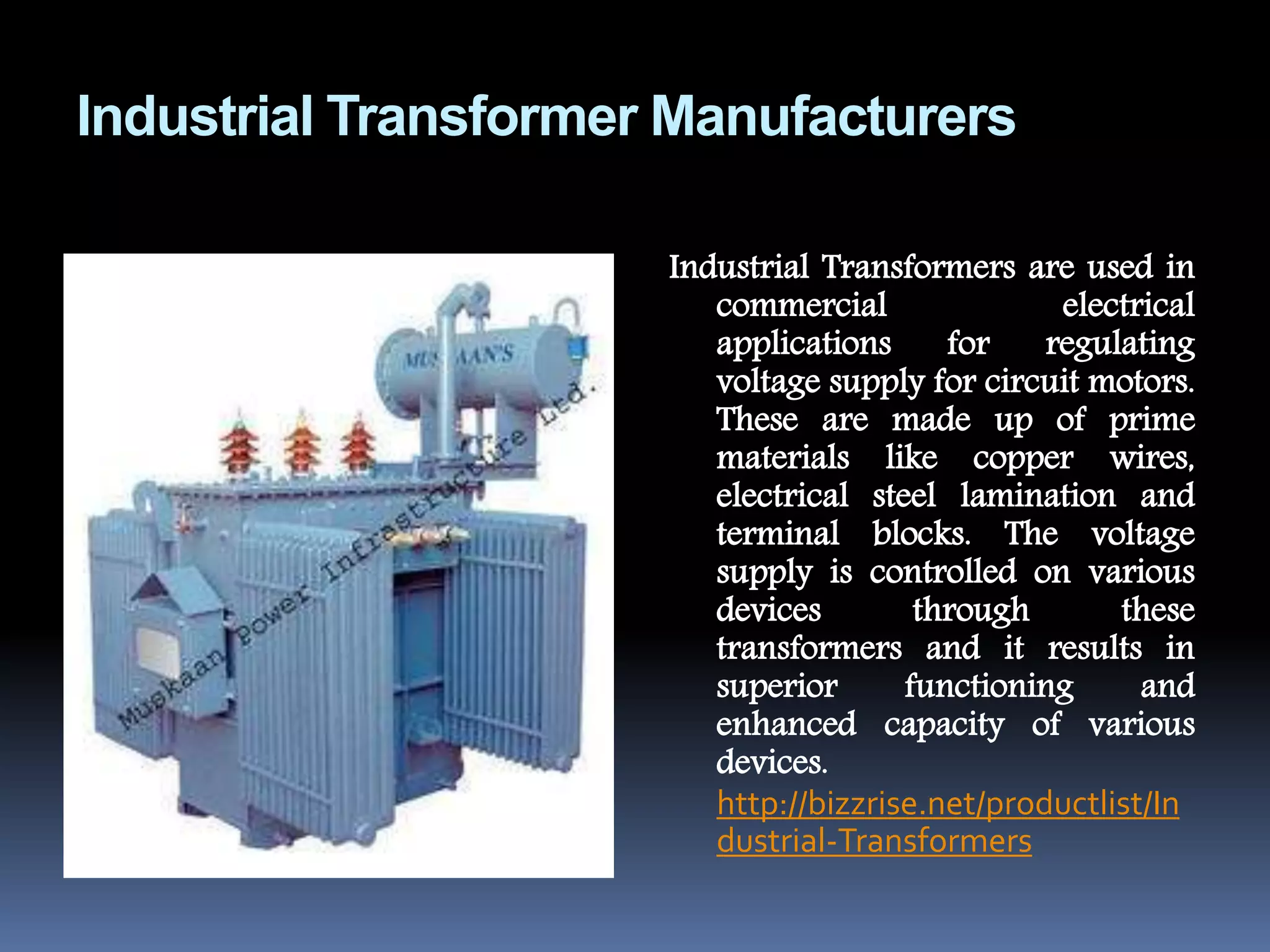 Transformer manufacturers in india | PPTX