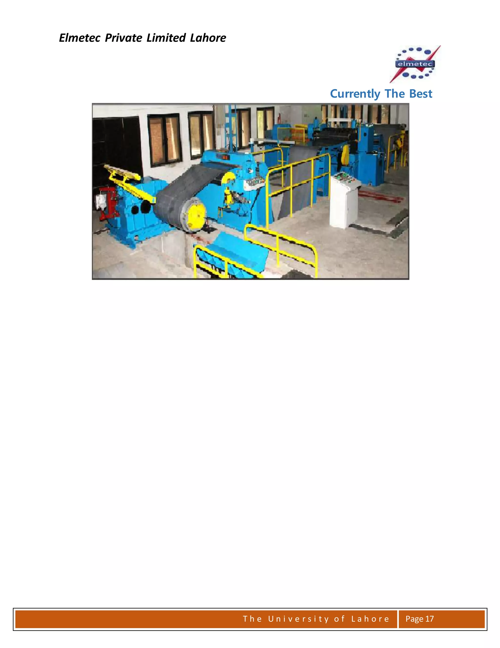 Transformer manufacturing and Internship Report | DOCX