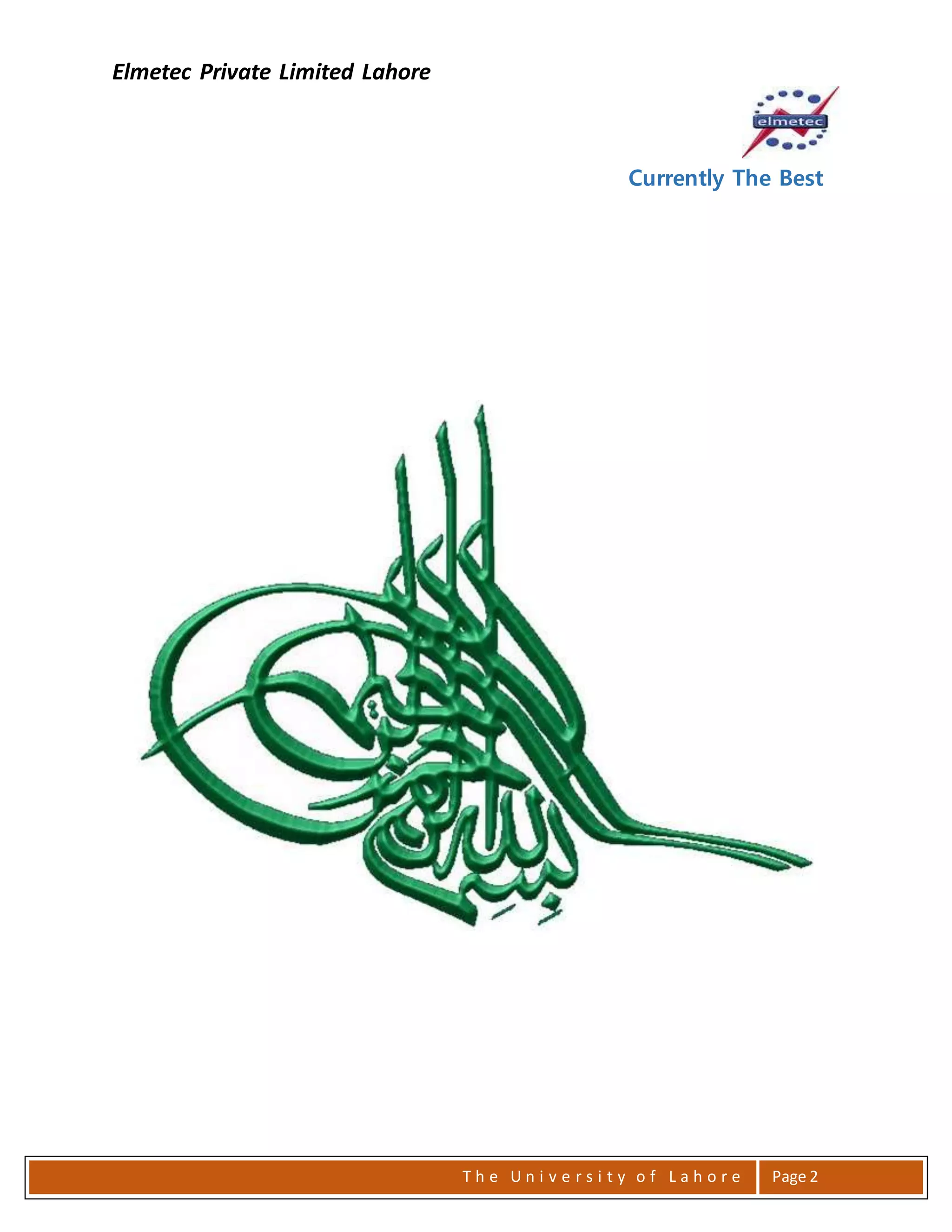 Transformer manufacturing and Internship Report | DOCX