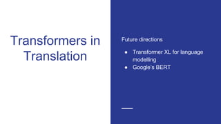 Introduction to Transformer Model | PPTX