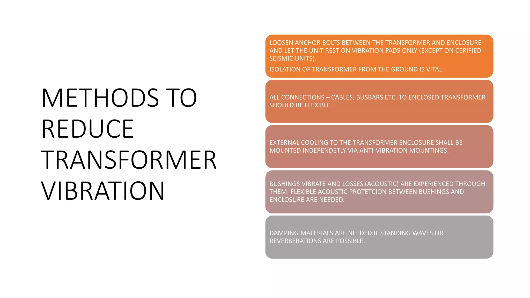 Understanding Transformer noise and vibration | PPTX