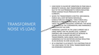 Understanding Transformer noise and vibration | PPTX