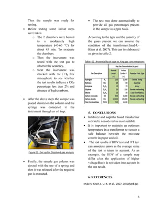 Transformer oil | PDF