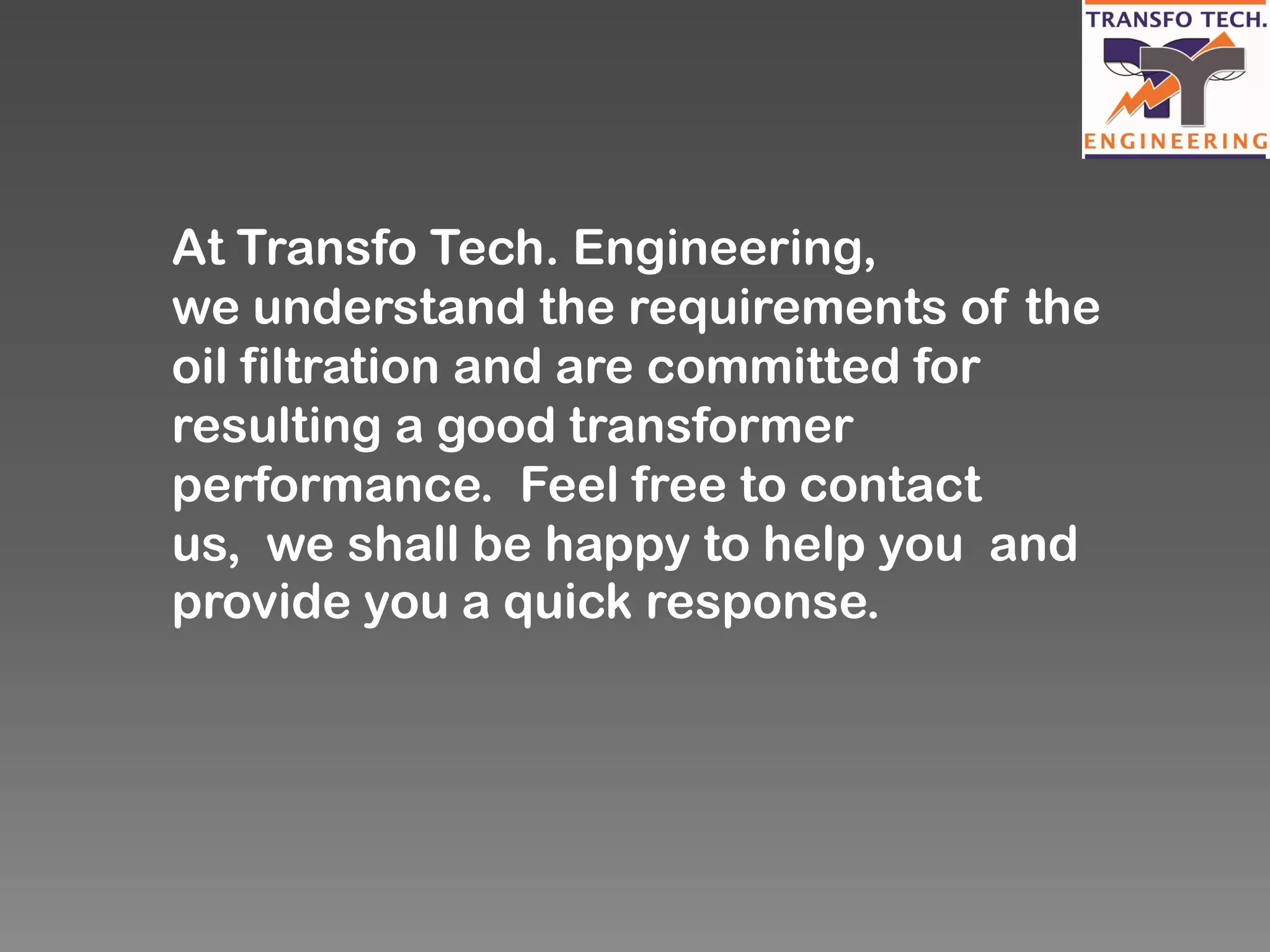 Transformer oil dehydration importance & process | PDF