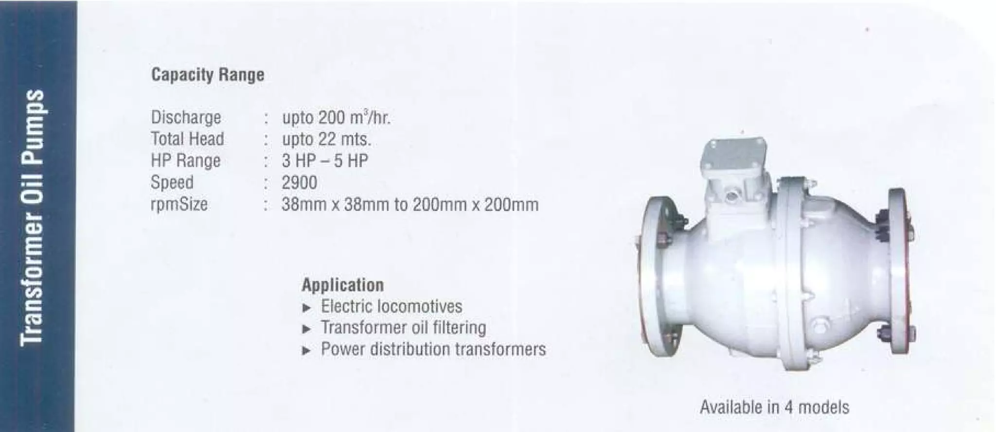 Transformer oil pumps | PDF