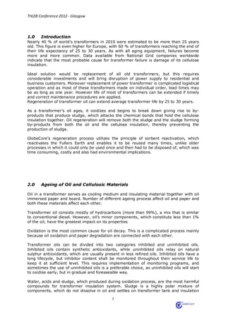Transformer oil regeneration | PDF