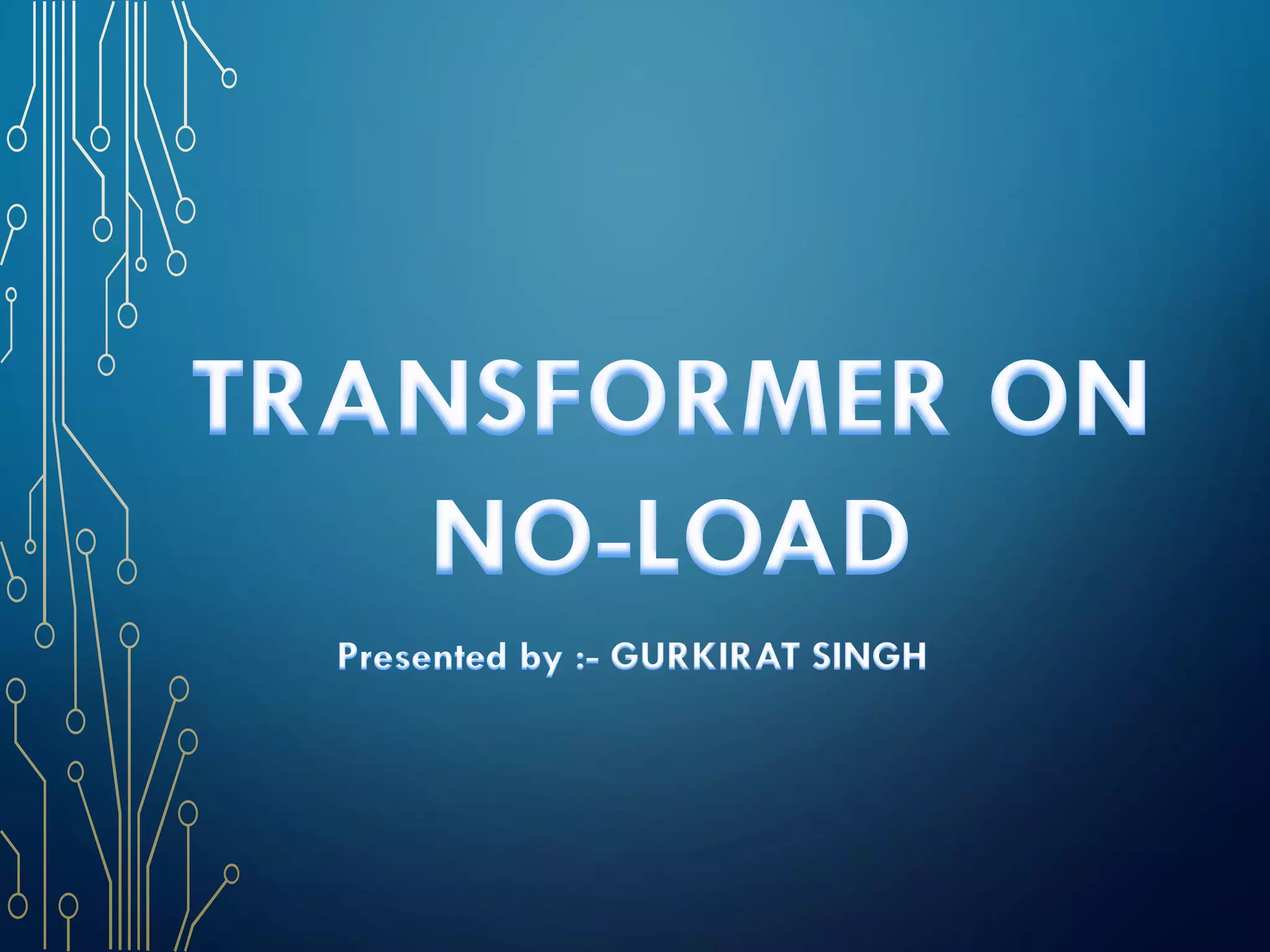 Transformer on no load | PDF
