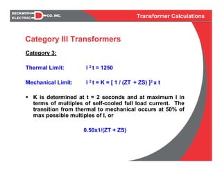 Transformer overcurrent | PDF
