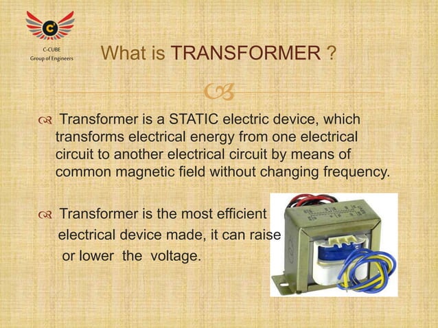 Transformer ppt | PPTX