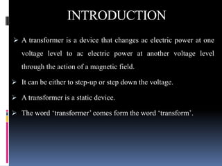 Transformer ppt | PPTX
