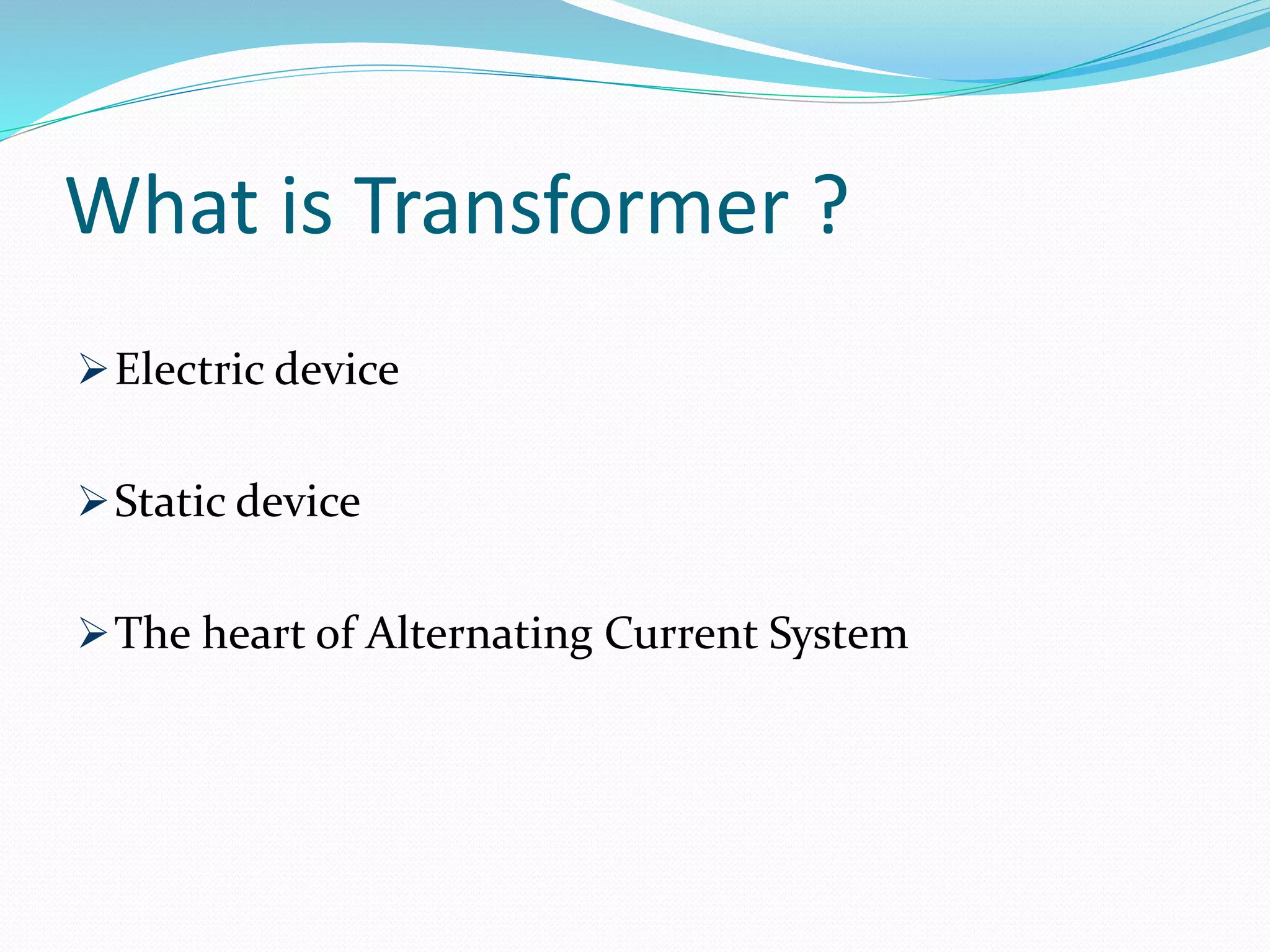 What is Transformer, Introduction to Transformers (Brief) | PPTX