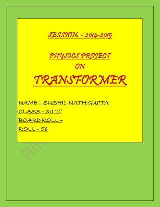 Transformer project | PDF