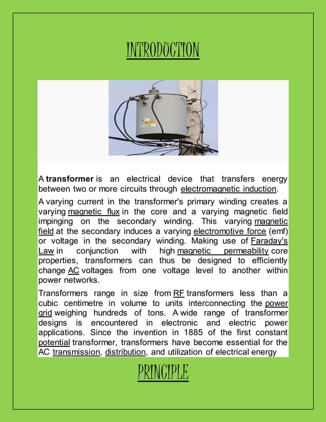 Transformer project | PDF