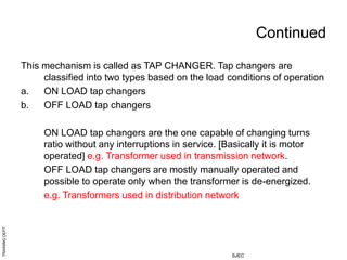 TRANSFORMER PROTECTION.ppt