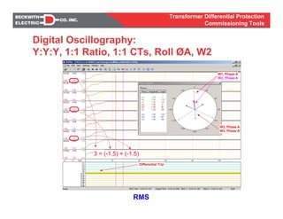 Transformer protection commissioning tools | PDF