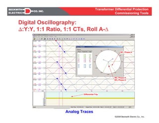 Transformer protection commissioning tools | PDF