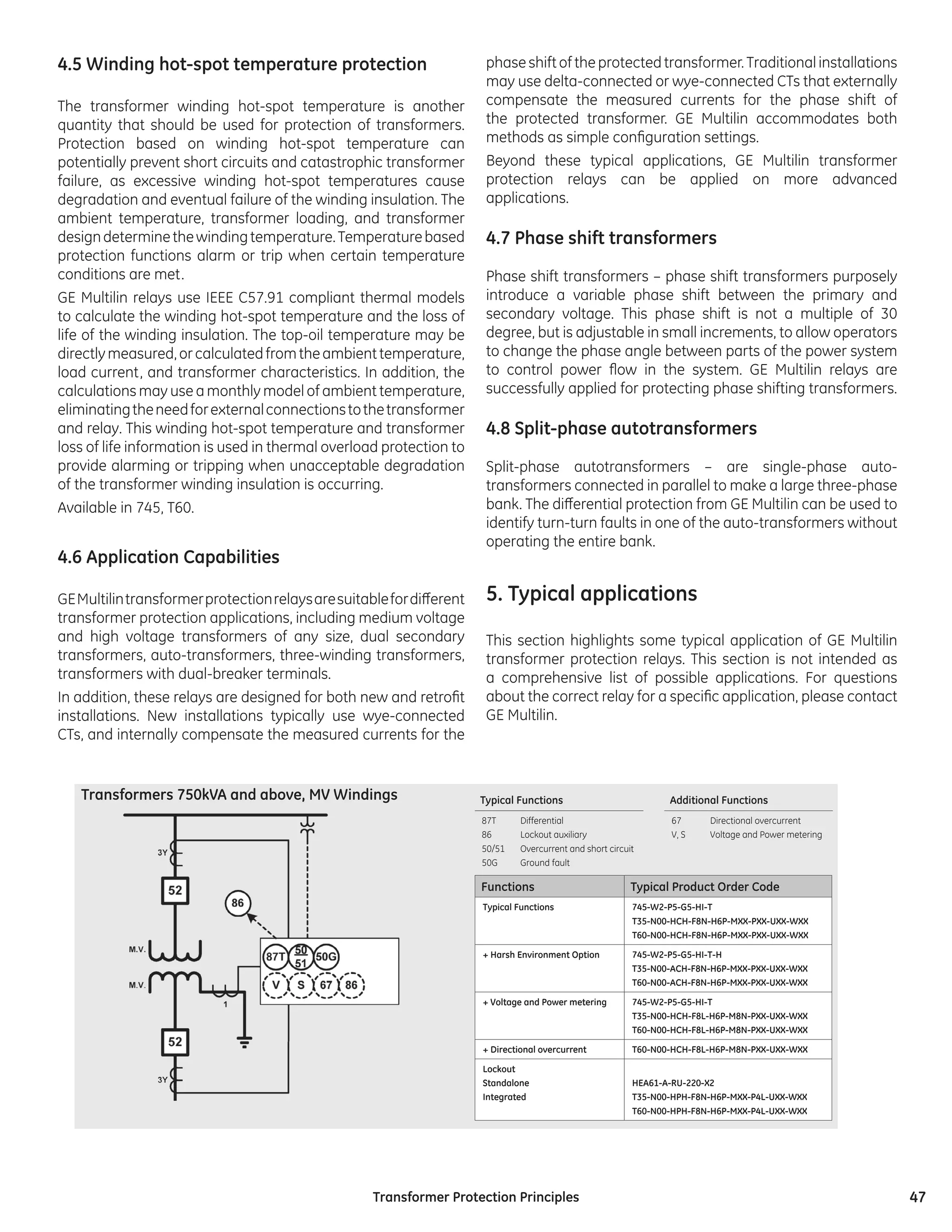 Transformer Protection Fundamentals | PDF