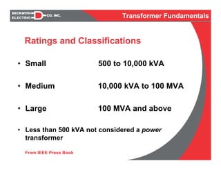 Transformer Fundamentals | PDF